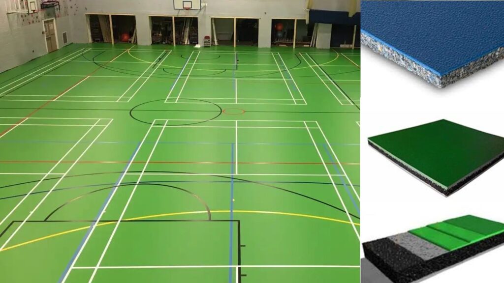 Acrylic & PU sports flooring - Playmaster Sports